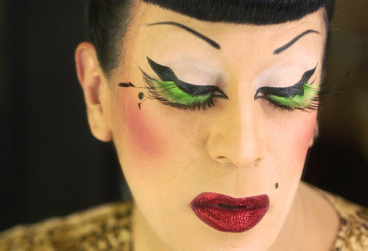 Cirque Du Soleil Bird Makeup