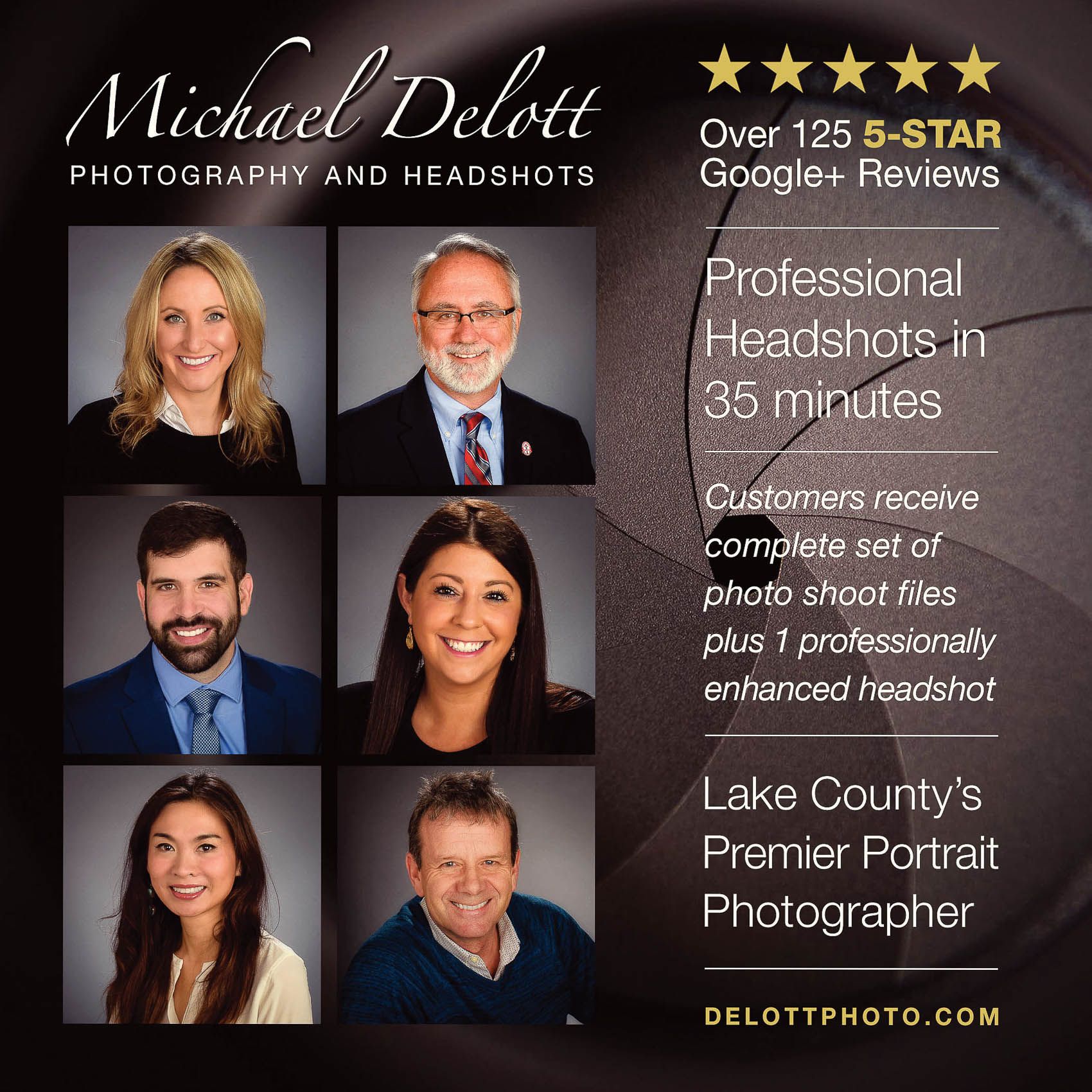 Head Shots - Michael Delott Photography and Headshots