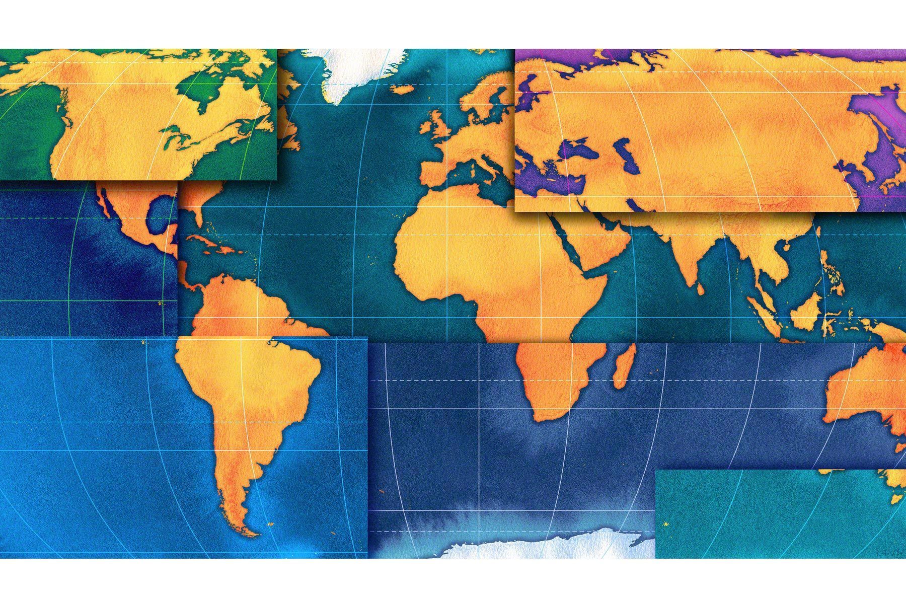 Map Illustration - James Laish — Custom Map Illustration and Hand Lettering