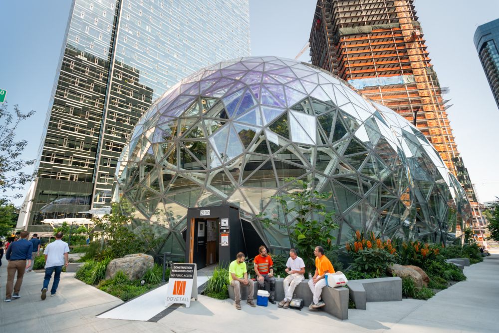 Amazon Spheres - Exteriors - STUART ISETT • SEATTLE PHOTOGRAPHER