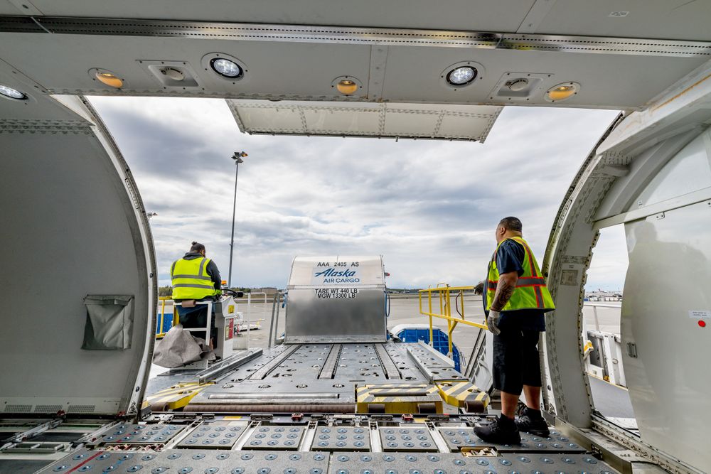 Alaska Air Cargo Shoot - STUART ISETT • SEATTLE PHOTOGRAPHER