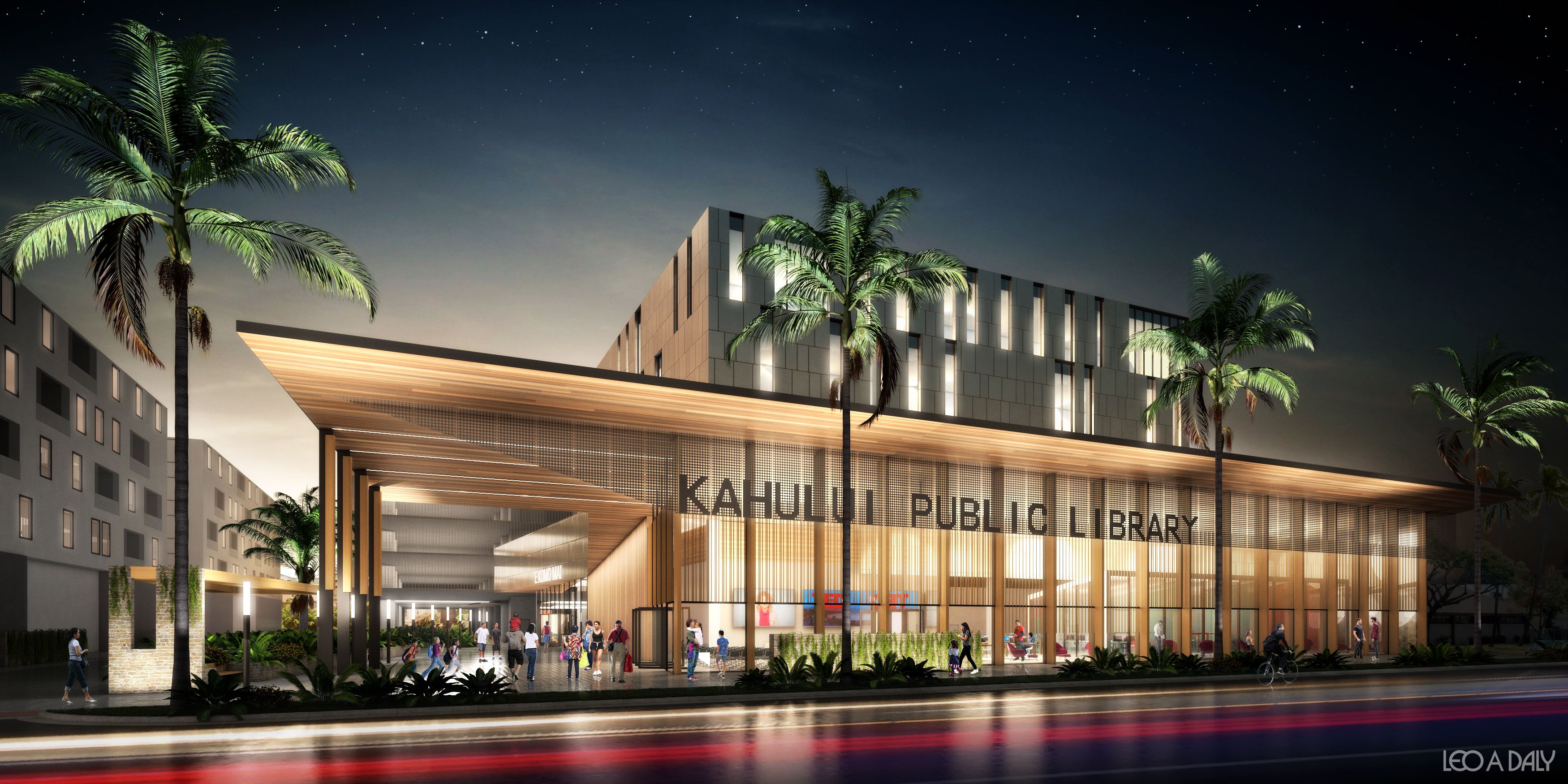 Kahului Mixed-Use Library & Civic Center - hiarchy llp